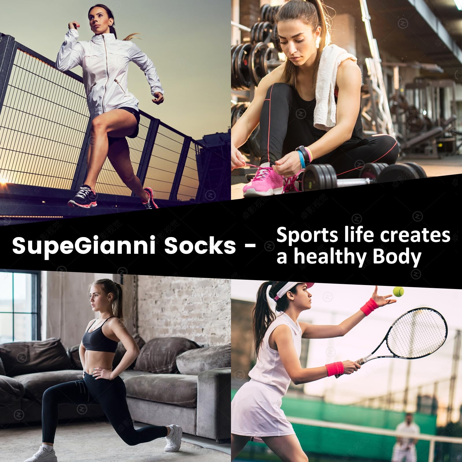 Women's Ankle Cotton Socks - Low Cut Athletic Running Soft Thin No Show White Socks With Tab 6 Pairs