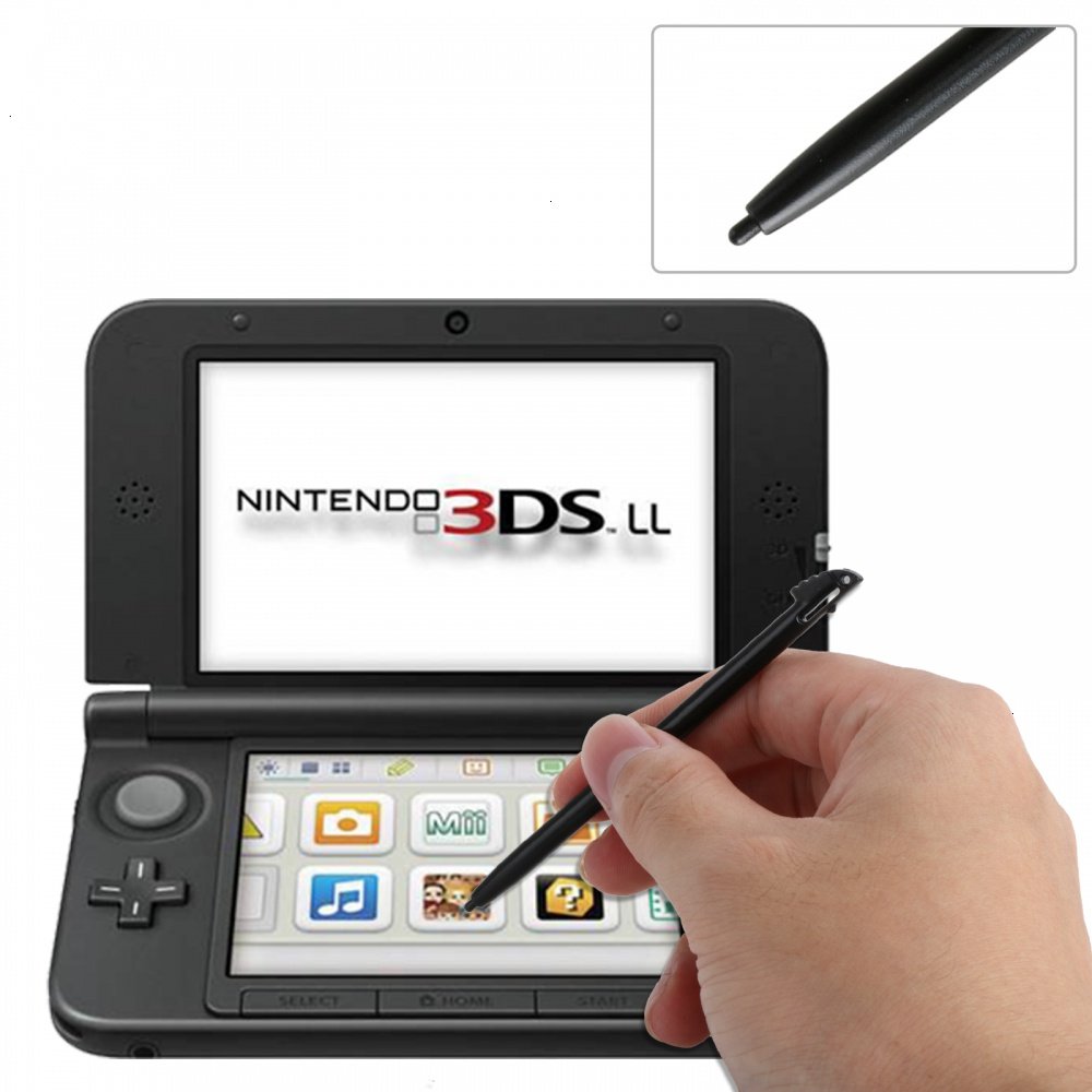 Replacement Stylus Pen for Nintendo 3DS XL 5 Piece Black