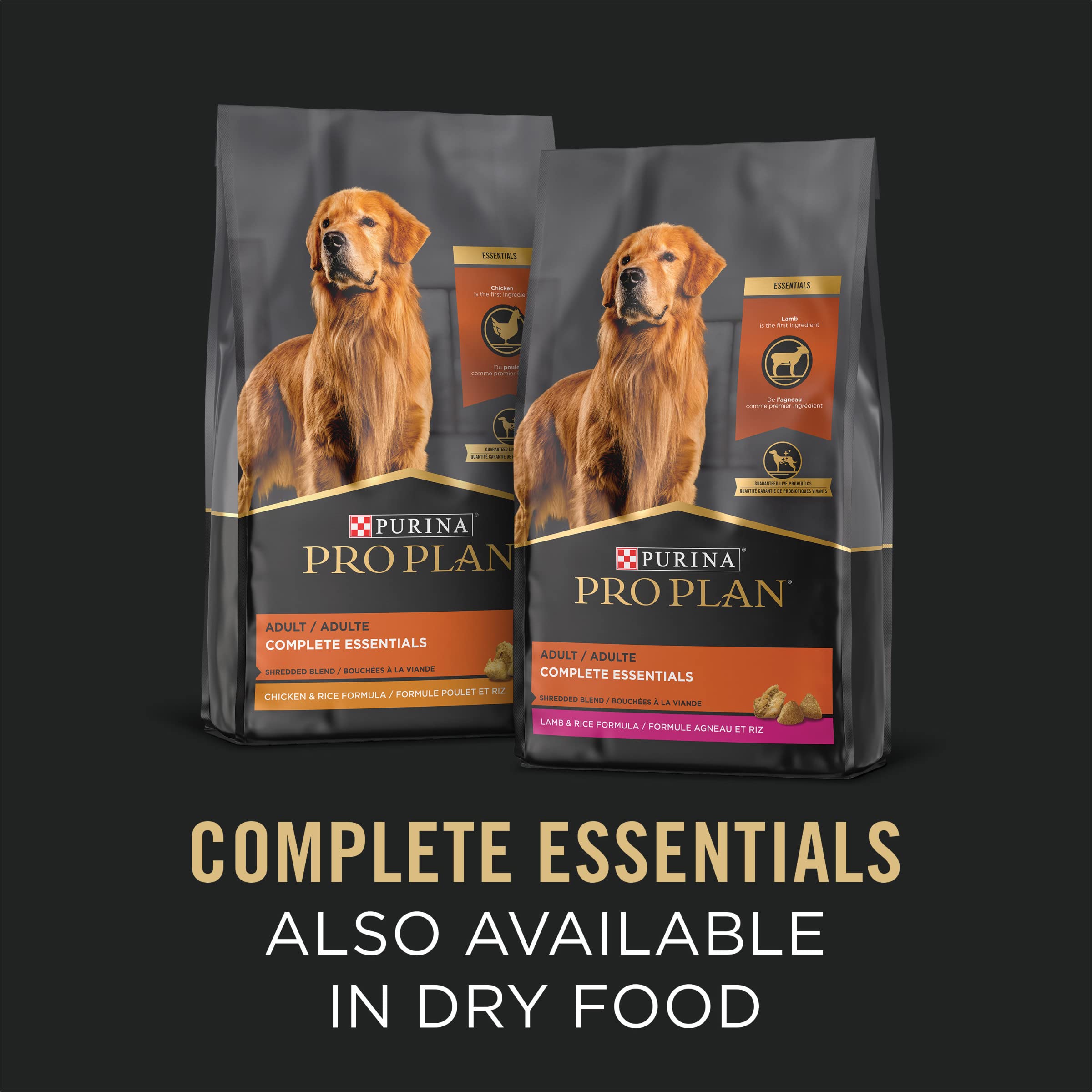 Pro Plan High Protein Wet Dog Food - Chicken & Vegetable Entrée - (12) 13oz Cans