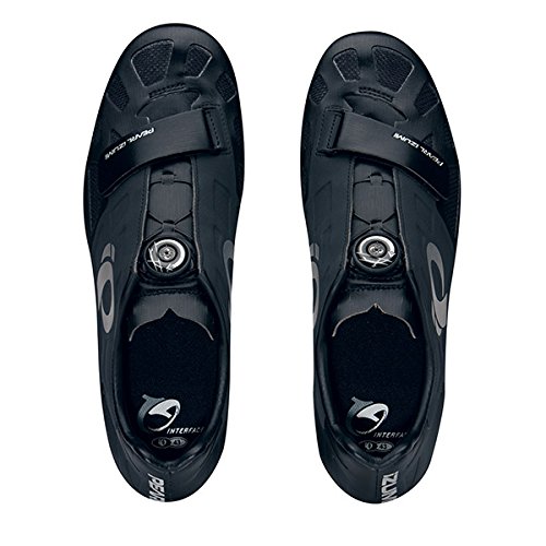 PEARL IZUMI Men's Elite RD IV B/B Cycling Shoe, Black/Black, 39.5 EU/6.5 C US