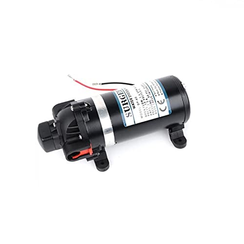 XuuSHA Hand Bilge Pump DP-60 12v 24v Water Pump Booster Electric High Pressure Diaphragm Submersible Pump Bilge Pump Bilge Pump Automatic (Voltage : 12V)