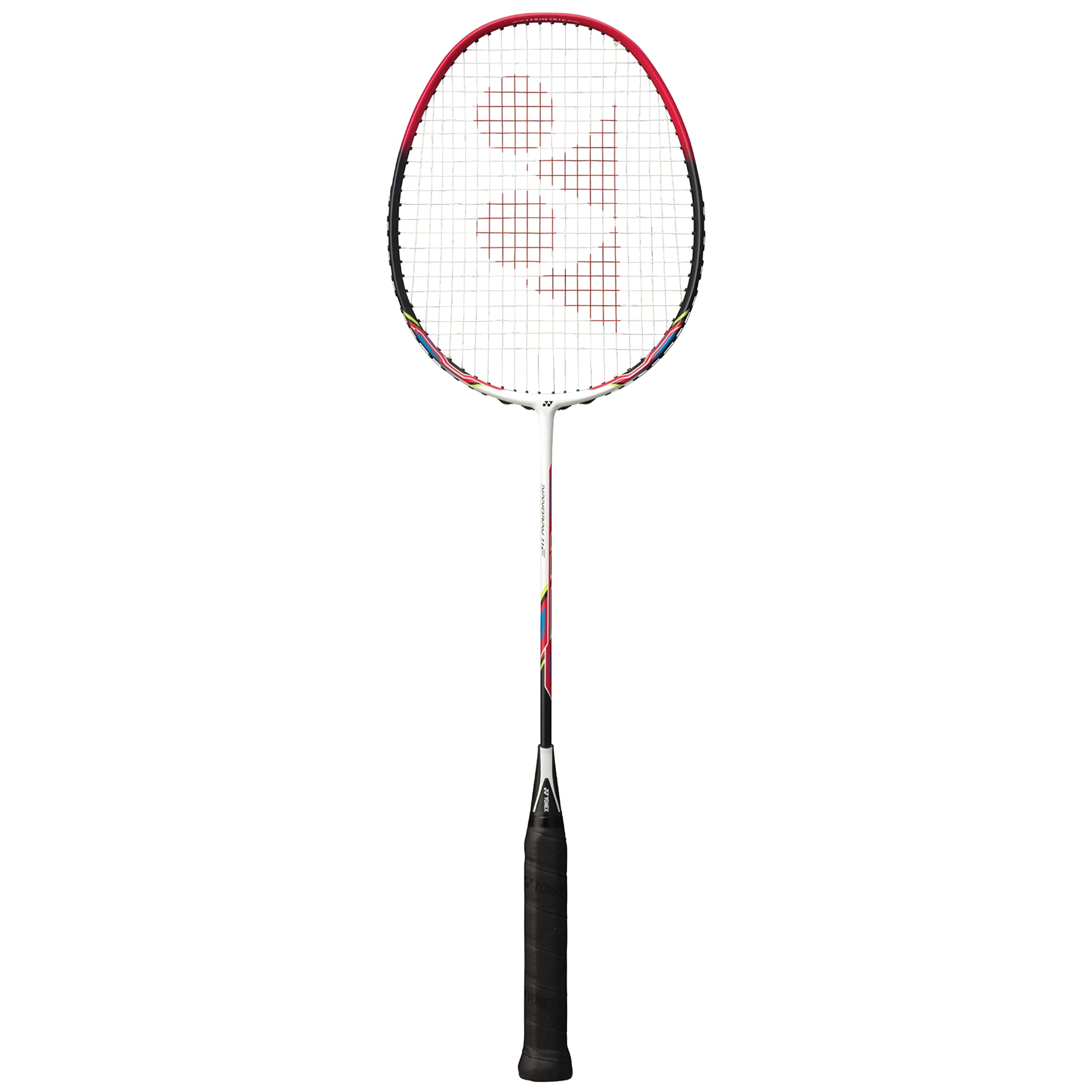 Yonex Nanoray 11F Badminton Pre-Strung Racket (White/Red)(4UG5)