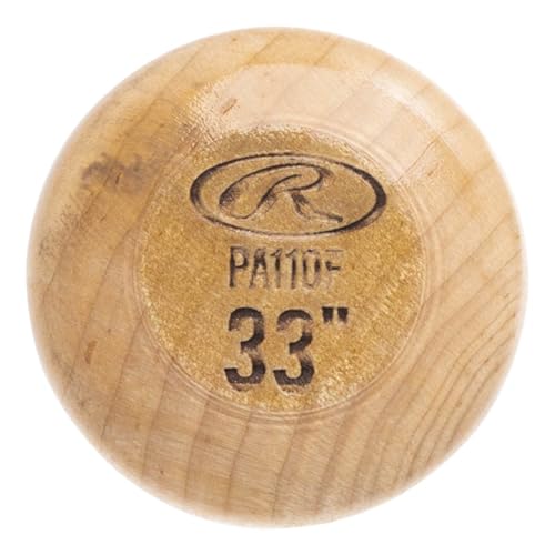 Rawlings Velo Maple Wood Baseball Bat: PA110F Adult 34 inch