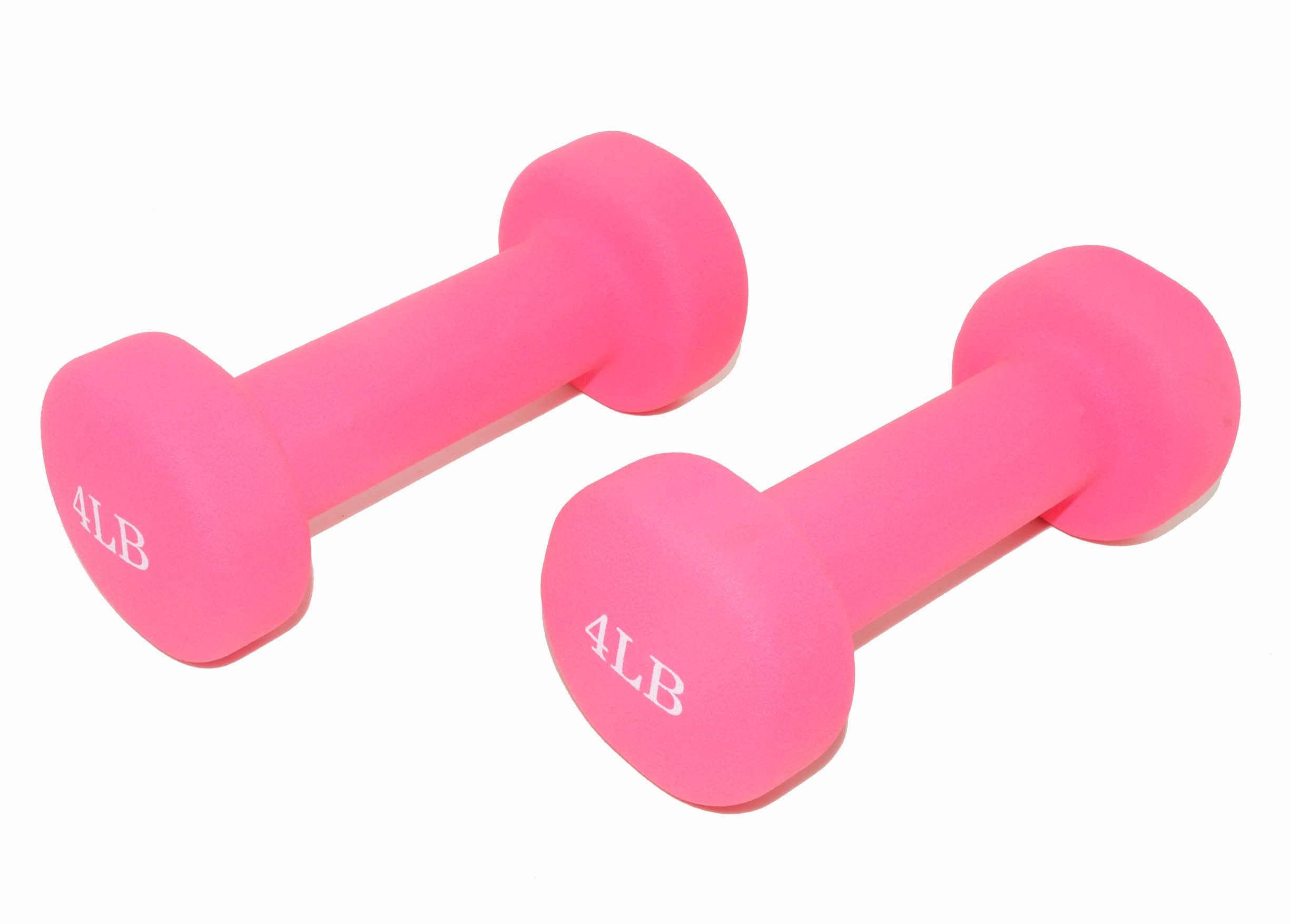 Piedrunner Dumb Bell 4Lbs 2PCS, Neoprene Plastic Immersion Coated Steel Core, Hand Weights, Yoga Training Equipment, Sports Training Accessories, Dumb Bell 4 Pounds 1 Pair