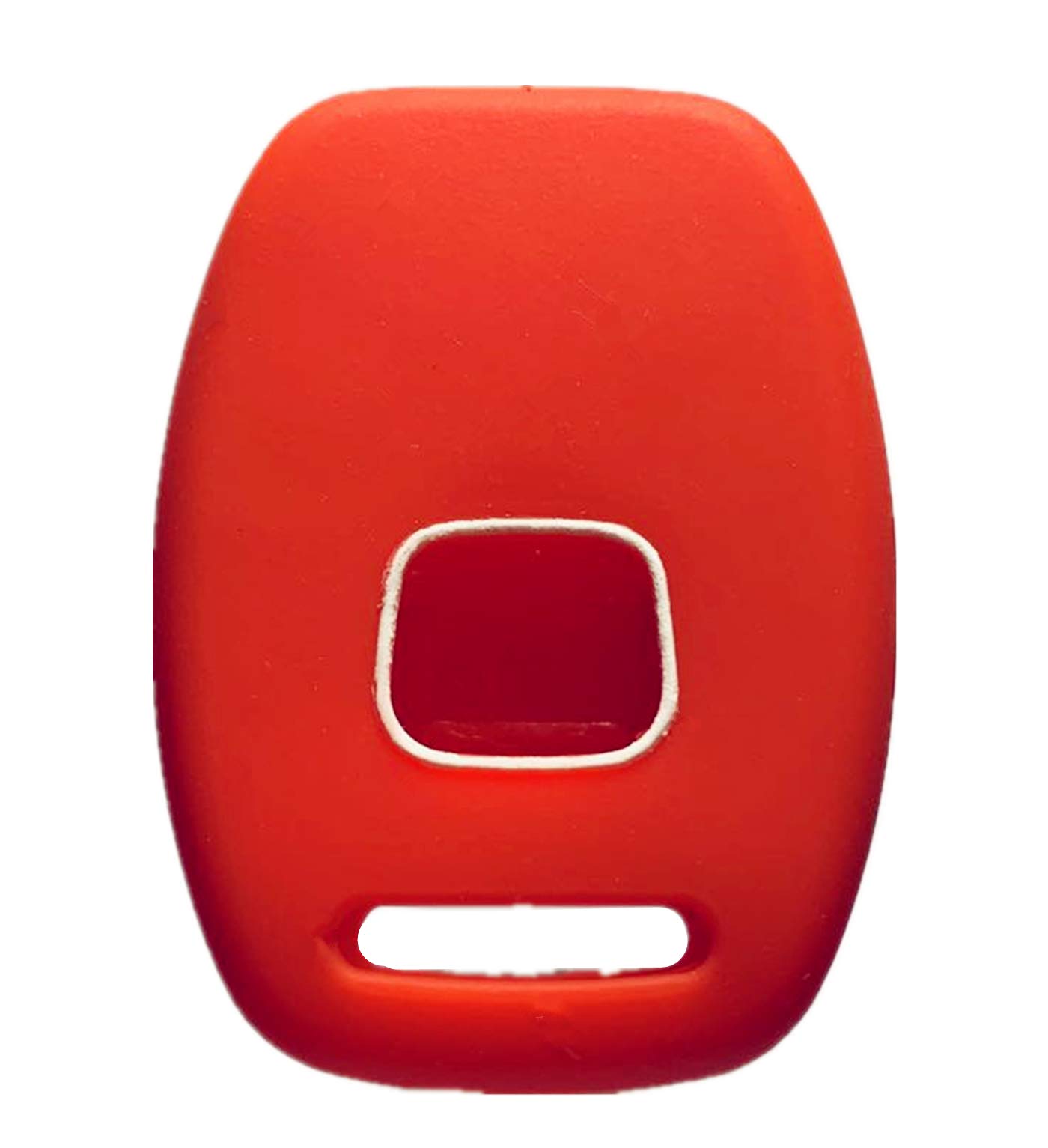 Rpkey Silicone Keyless Entry Remote Control Key Fob Cover Case protector Replacement Fit For Honda Accord Crosstour CR-V CR-Z Civic Fit Insight Odyssey Ridgeline N5F-S0084A CWTWB1U545(gules)