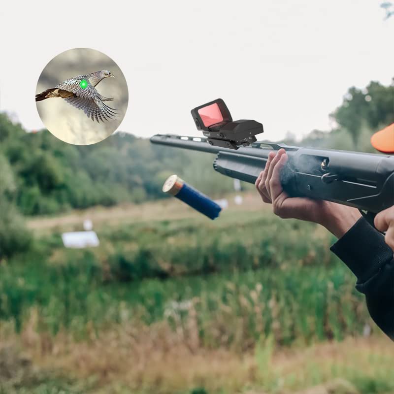 ZONGER Red Dot Sight Black Compatible for 20mm Picatinny Rail