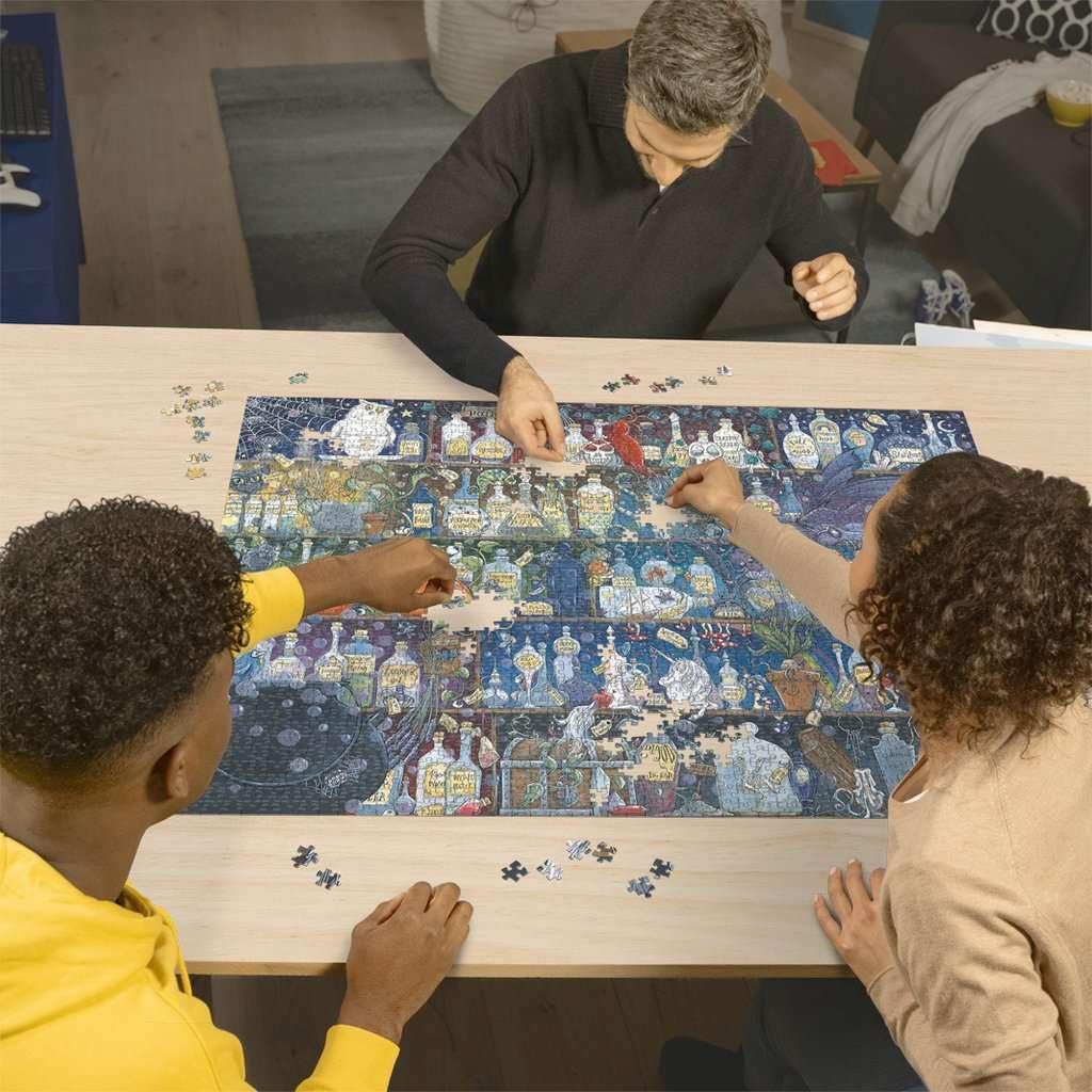 Ravensburger 16010 Poisons and Potions 2000 Piece Piece Jigsaw Puzzle for Adults β Every Piece is Unique, Softclick Technology Means Pieces Fit Together Perfectly