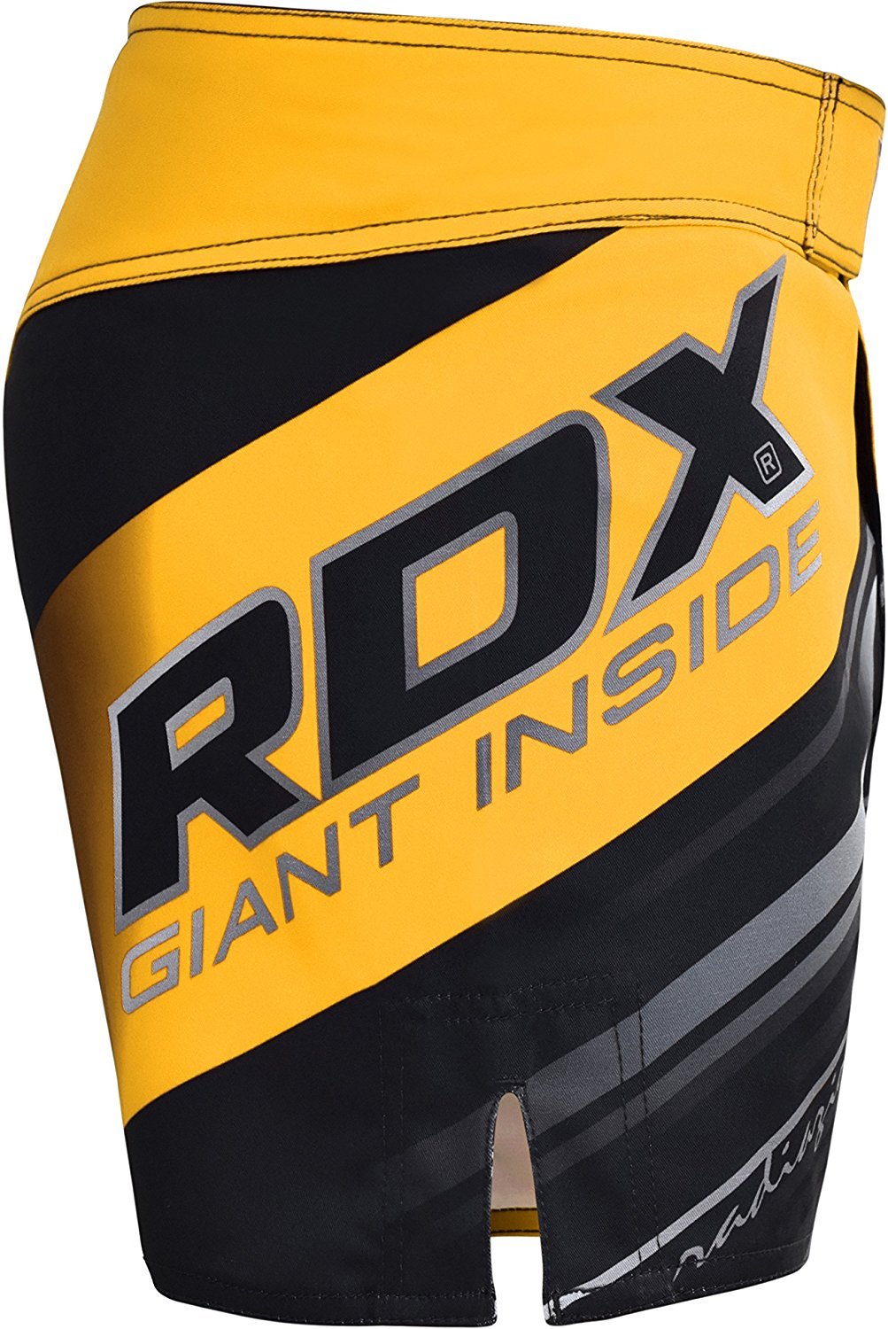 RDX MMA Blaze Shorts Stretch Clothing Training Cage Fighting Grappling Martial Arts Muay Thai Kickboxing Yellow