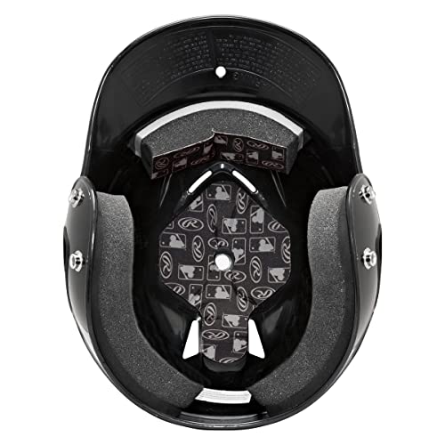 Rawlings | COOLFLO Batting Helmet | 6 1/2" - 7 1/2" One Size Fits Most | Black
