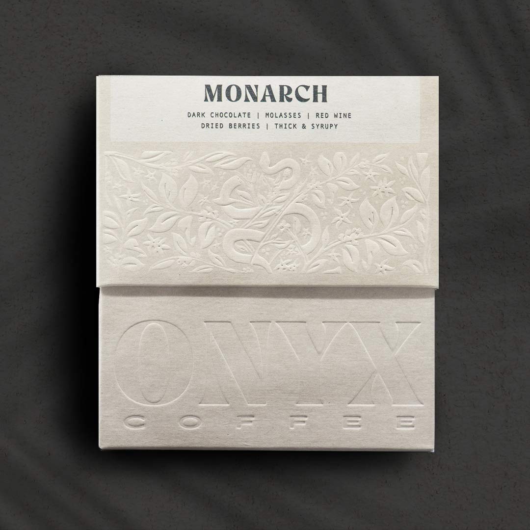 Onyx Coffee Lab Monarch Whole Bean Espresso Coffee Blend β Medium Dark Roasted Coffee Beans Whole β Coffee Whole Beans w/Notes of Dark Chocolate & More
