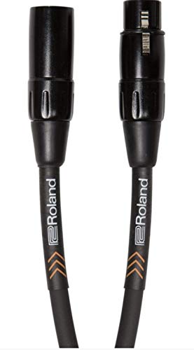 ROLAND Black Series Balanced Microphone Cable, 25Ft/7.5M - Rmc-B25
