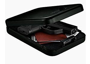 Safety Storage Gun Safety solutions Full Size Handgun Safe Vault Security Pistol Case Combination Combo Lock Box (2 Pack)