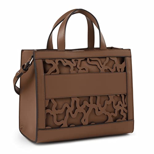 TOUS Amaya Kaos Shock Shopping Bag, Brown, Medium