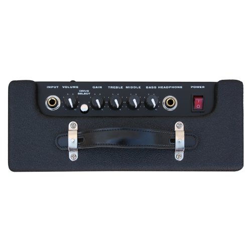 Sawtooth 10-Watt Electric Guitar Amp with Instrument Cable & Pick Sampler