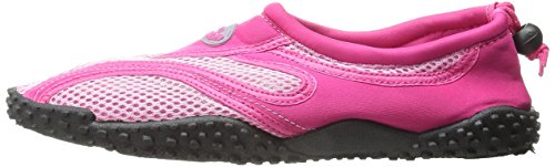 Womens Water Shoes Aqua Socks Pool Beach ,Yoga,Dance and Exercise (8, Fuchsia/Pink 1185L)