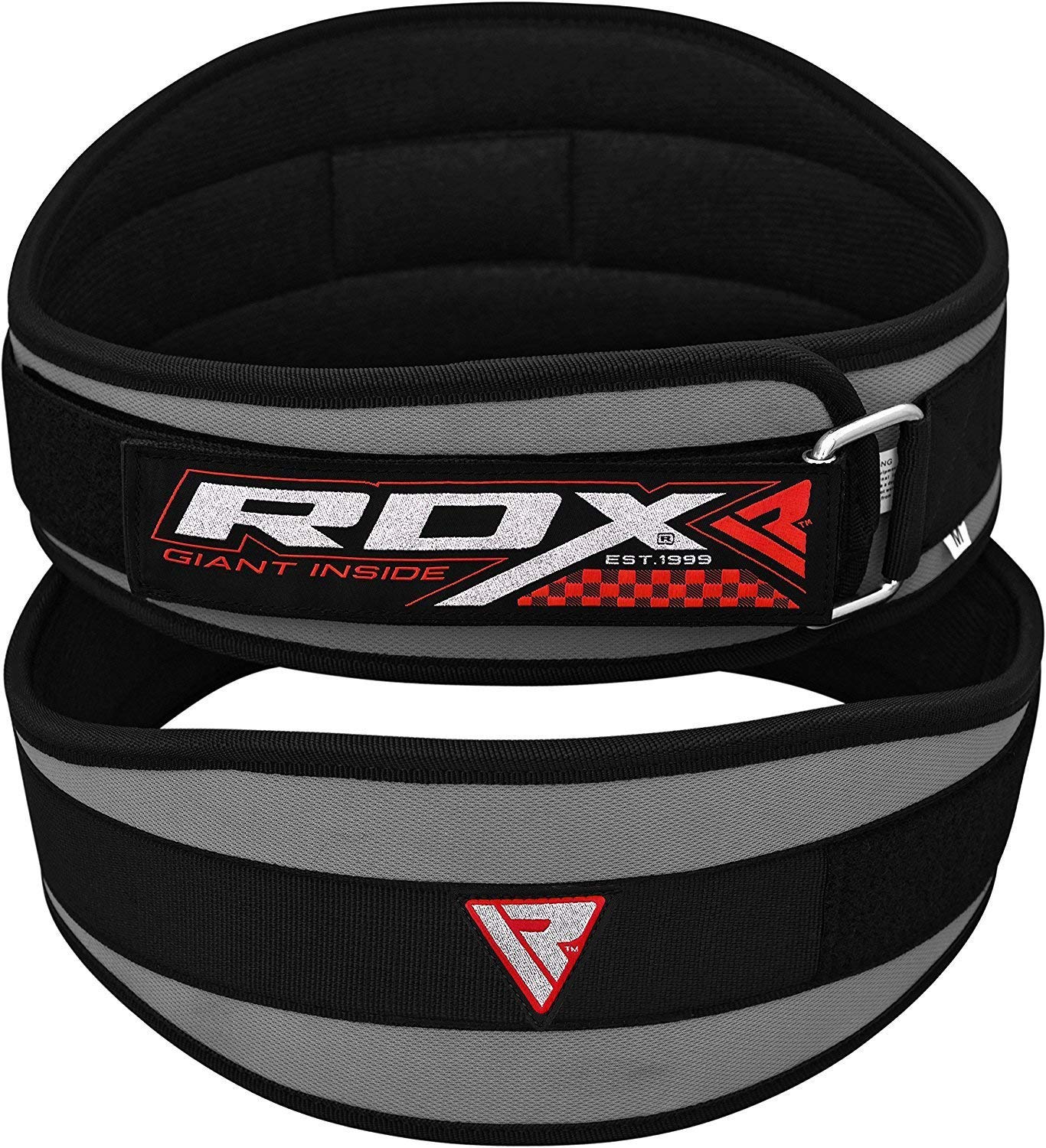 RDX Weight Lifting Belt for Gym Fitness Training, Neoprene Padded Belt with 4.5 Lumbar Back Support, Great for Bodybuilding, Training, Powerlifting, Deadlifts Workout & Squats Exercise