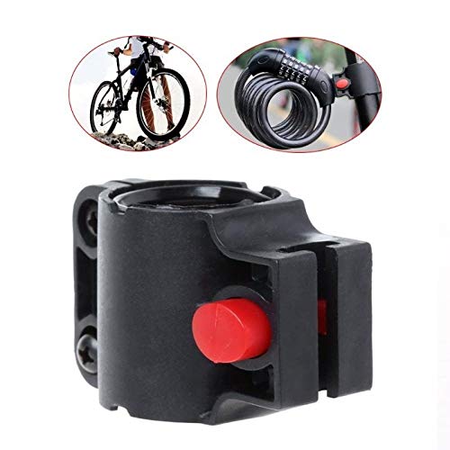 ZMYDZ Bicycle Lock Bicycle Lock Holder Support Wire Cable Lock Universal Bike Frame U Lock Fixed Cycling Parts Accessories Bike Locks