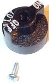Robertshaw / Uni-Line 1751028 GAS COCK DIAL (BLACK)