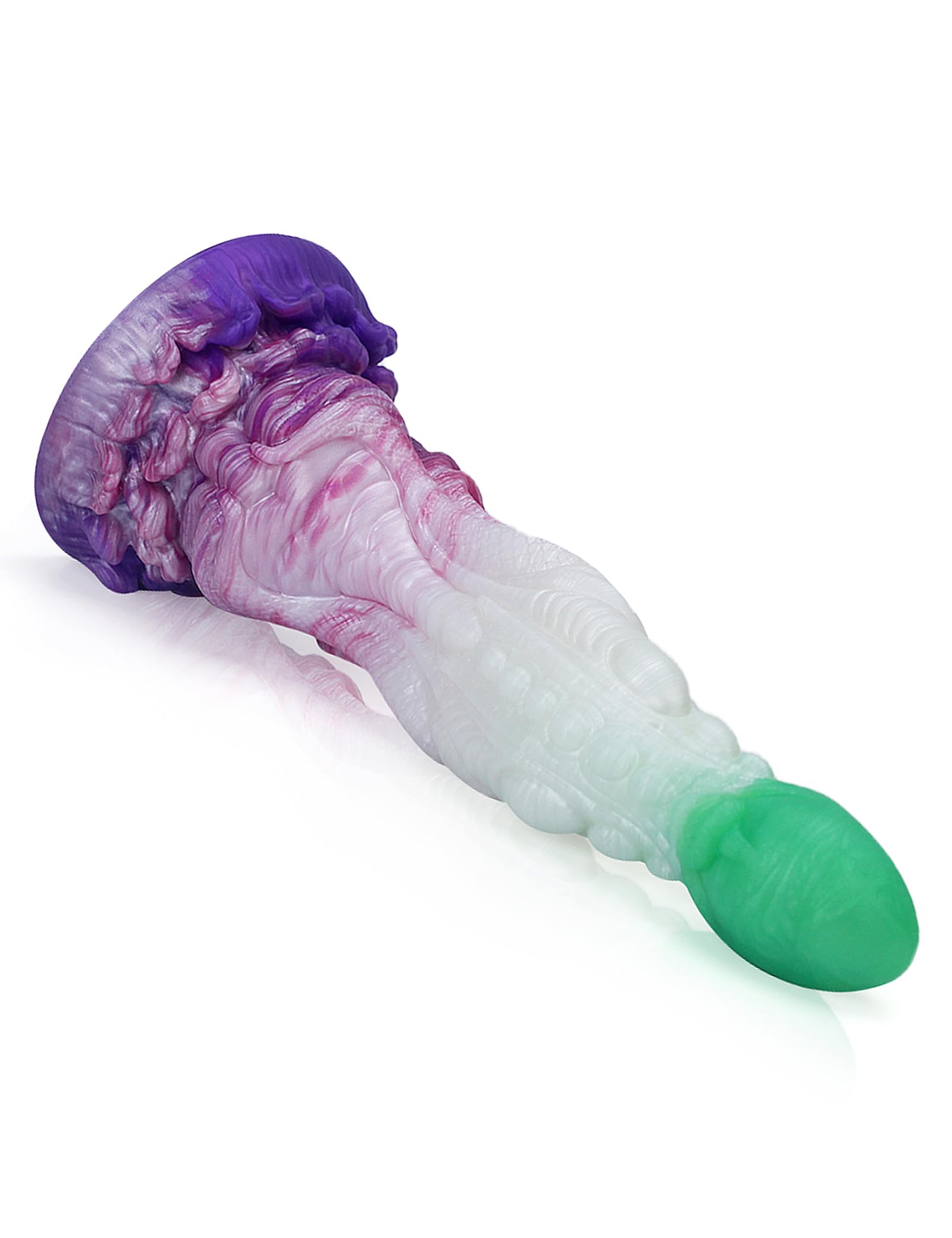 Realistic Thick Dragon Dildo with Knot, 10inch Long Monster Dildos Silicone Fantasy Dildo Anal Plug Toys for Women and Men Couples