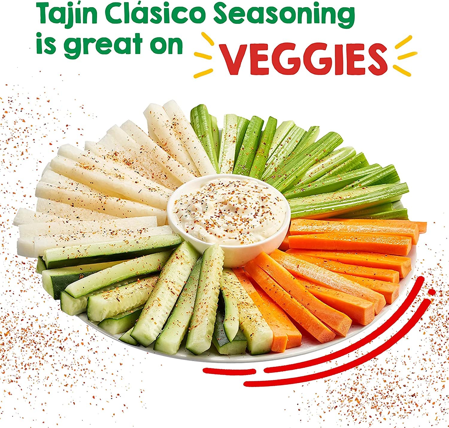 Tajín Clásico Chile Lime Seasoning 5 oz (Pack of 1)