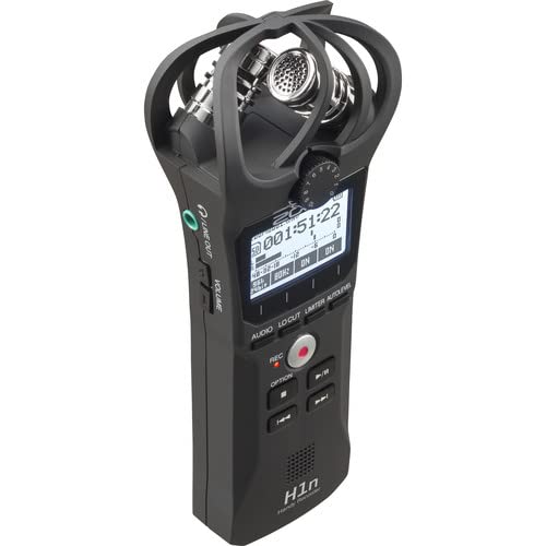 Zoom H1n Digital Handy Recorder with Vidpro XM-L Lavalier Condenser Microphone