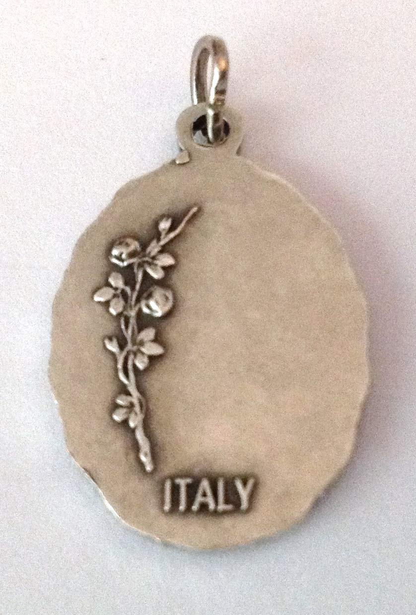 SAINT ROCH OF MONTPELLIER OVAL SHAPE MEDAL - 100% MADE IN ITALY