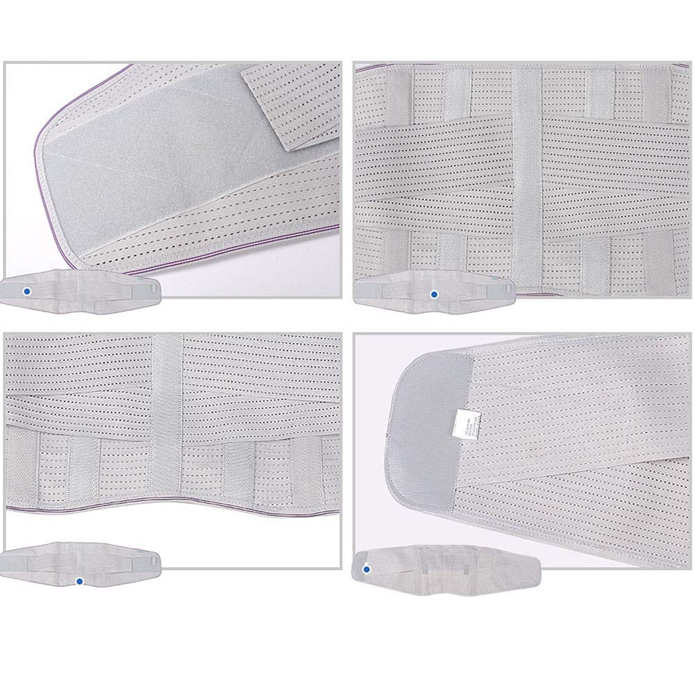TANGIST Lumbar Brace for Men & Women Waist Trainer Lumbar Support Corrective Posture Relief Lower Back Pain Herniated Disc and Scoliosis (Size : S)