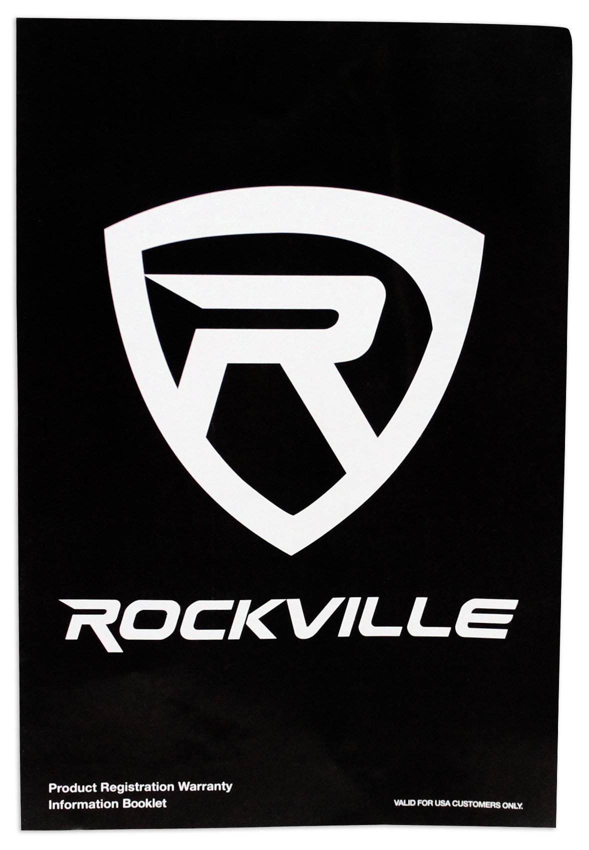 Rockville RMM-XLR Dynamic Cardioid Professional Metal Microphone W/10' XLR Cable., Black