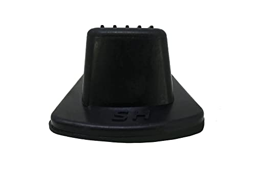 Shepherd Hardware 8934E 8934 Heavy Duty Rubber, Black, 2 Pack Door Wedge, 2-Pack