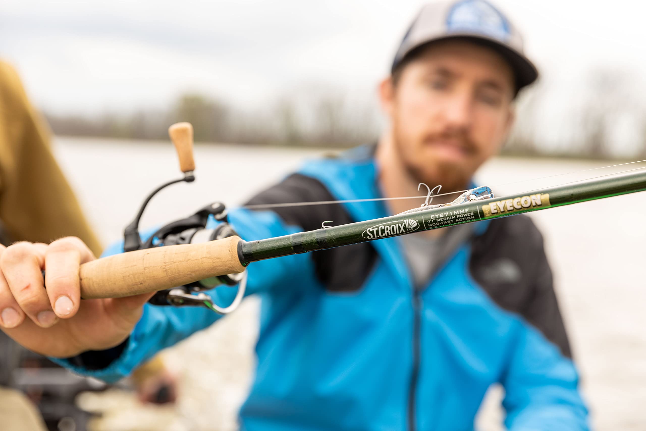 St. Croix Rods Eyecon Casting Rod, 7'0"(EYC70MHM), Walter Green
