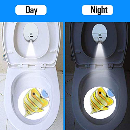 Toddler Potty Training Projector – Funny and Functional – 4 Different Images – Motion Sensor Automatic Light – Battery Operated -Safe – Promotes Independent Learning