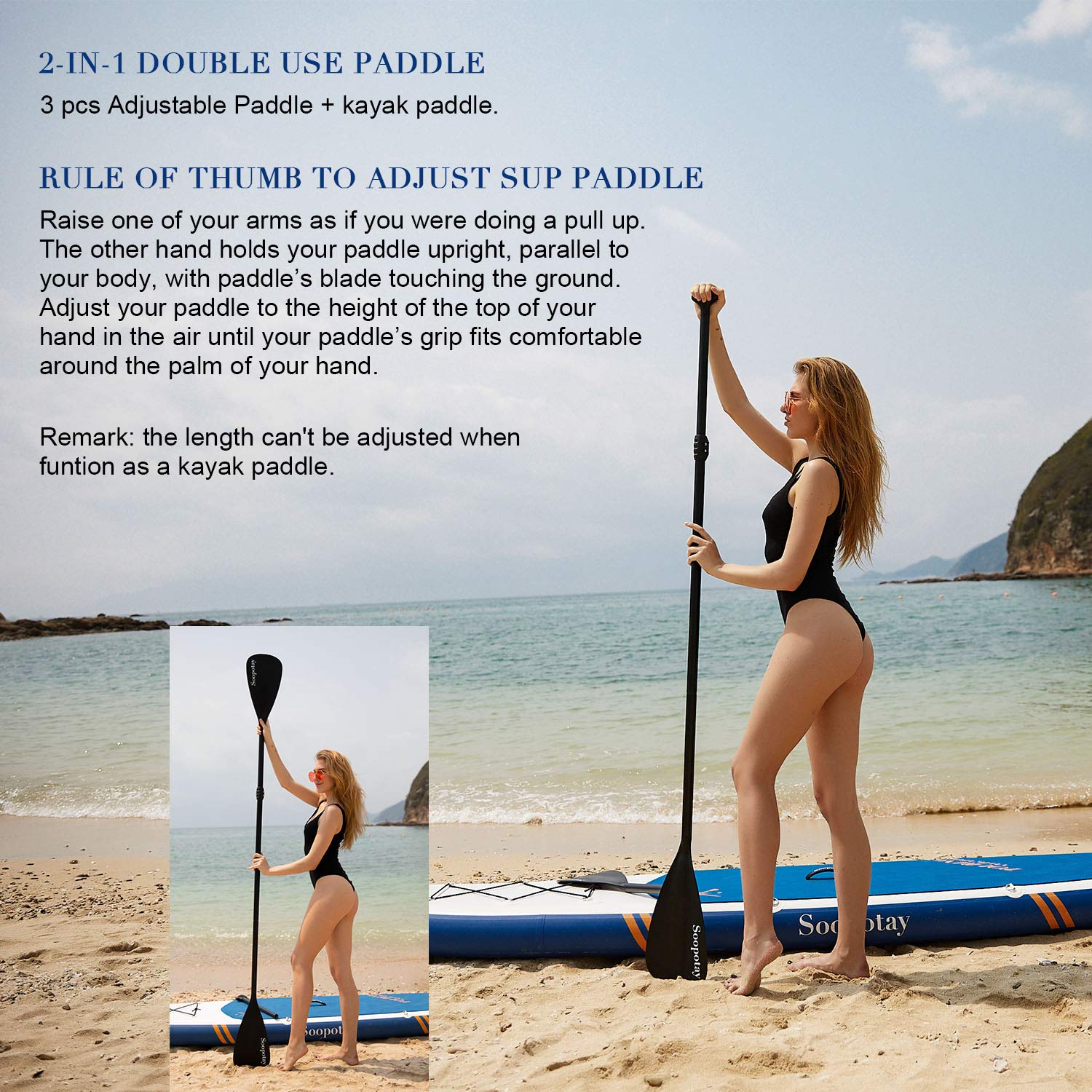 Soopotay Touring SUP Paddle