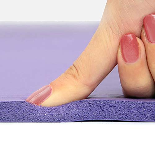 SOBEYO Yoga Mats 1/2-Inch Extra Thick/w Carrying Strap High Density All Purpose Exercise Sport Fitness Green