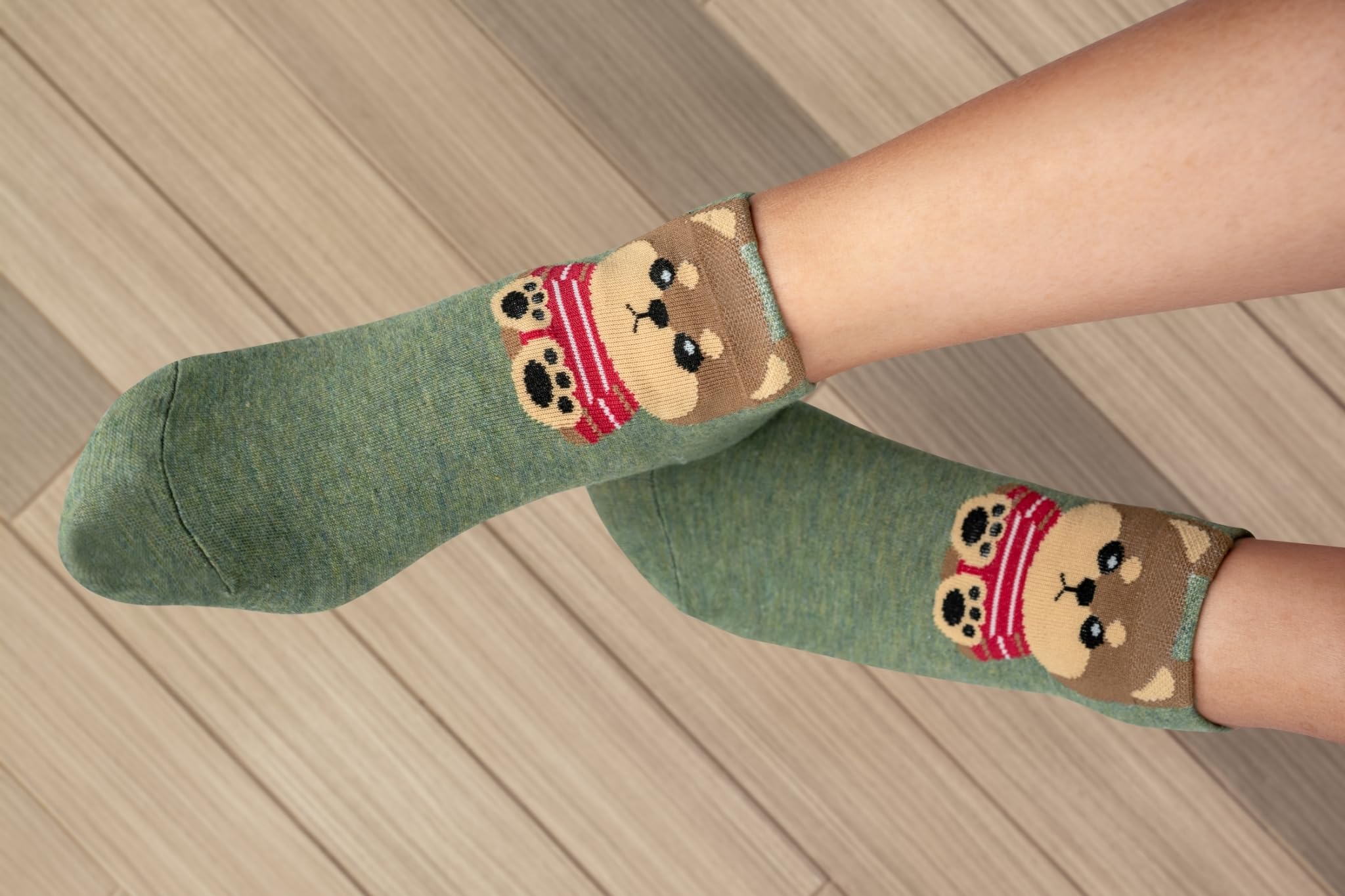 RATIVE Women's Ankle Fun Cute Socks for Cat Animals Lovers Funny Novelty Gifts (6-9, 10-pairs/all cats)