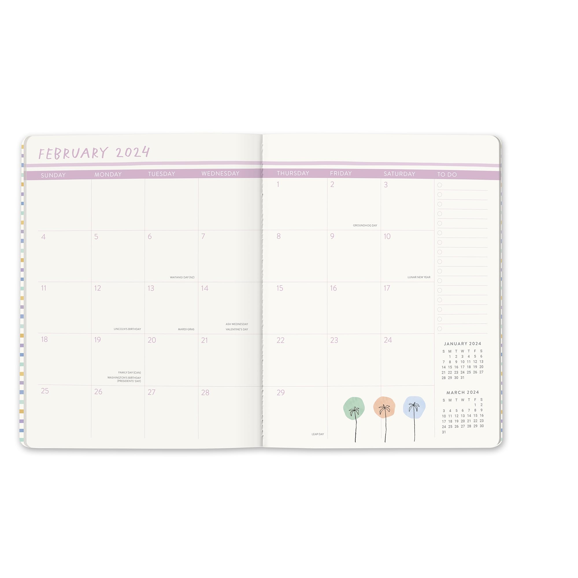 Orange Circle Studio Planner 2024, Just Right Monthly Calendar, Cute Notebook for To Do List, Appointment Book for Planning, With Storage Pocket & Elastic Closure, 17-Month Agenda for School/Work,