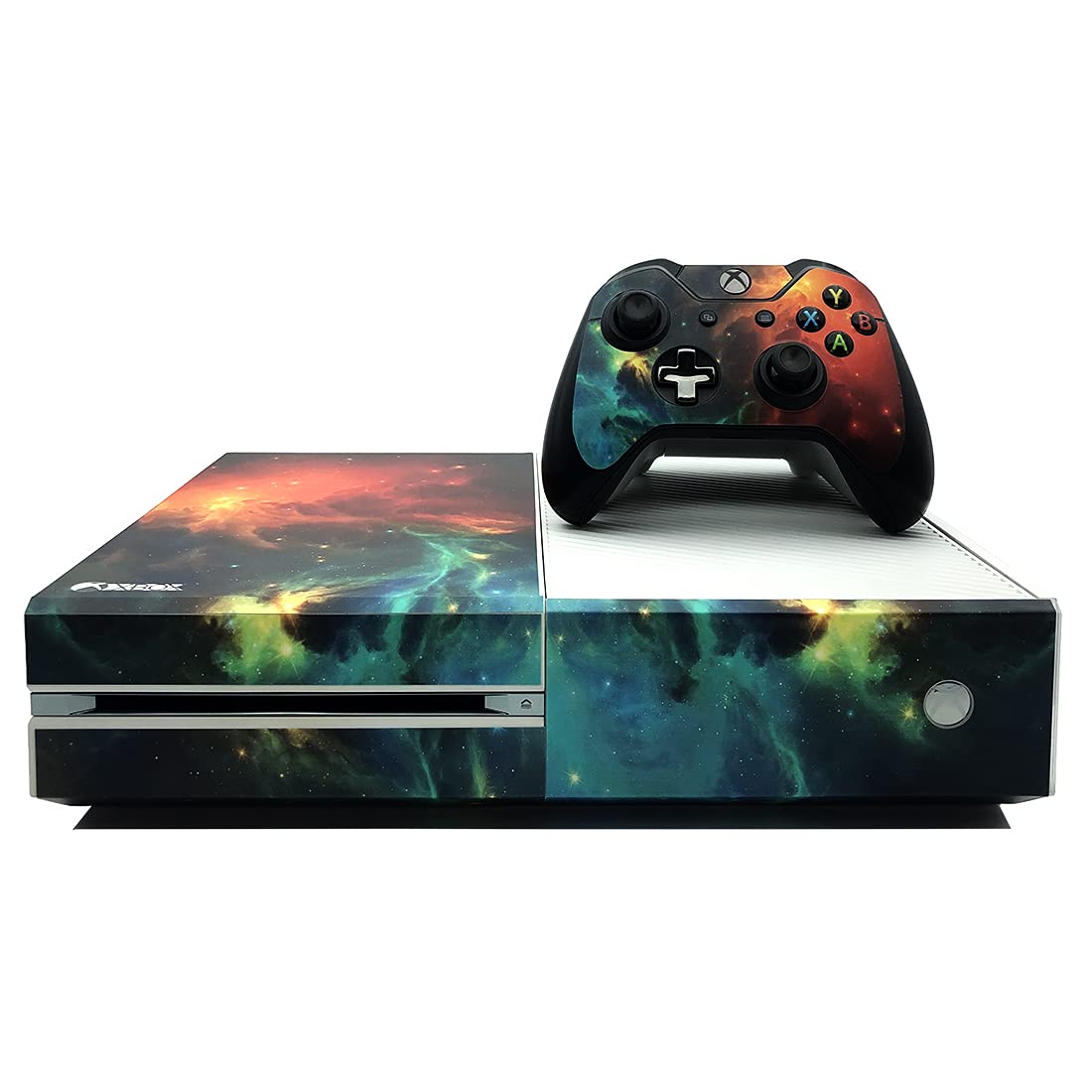 UUShop Protective Vinyl Skin Decal Cover for Microsoft Xbox One Cosmic Nebular(Upgraded)