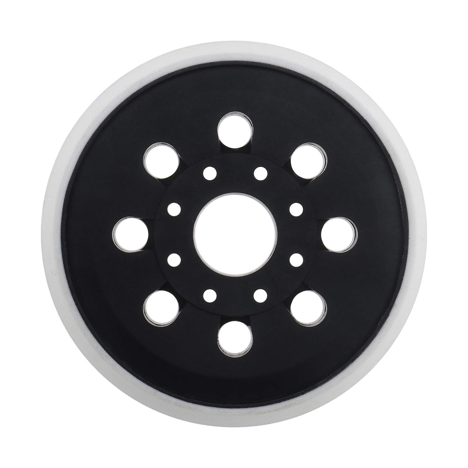SING F LTD 5Inch/125mm Hook & Loop Sanding Backing Pad Replacement Part Compatible With Bosch PEX220 PEX220A Skil 7402 7490 2609000750