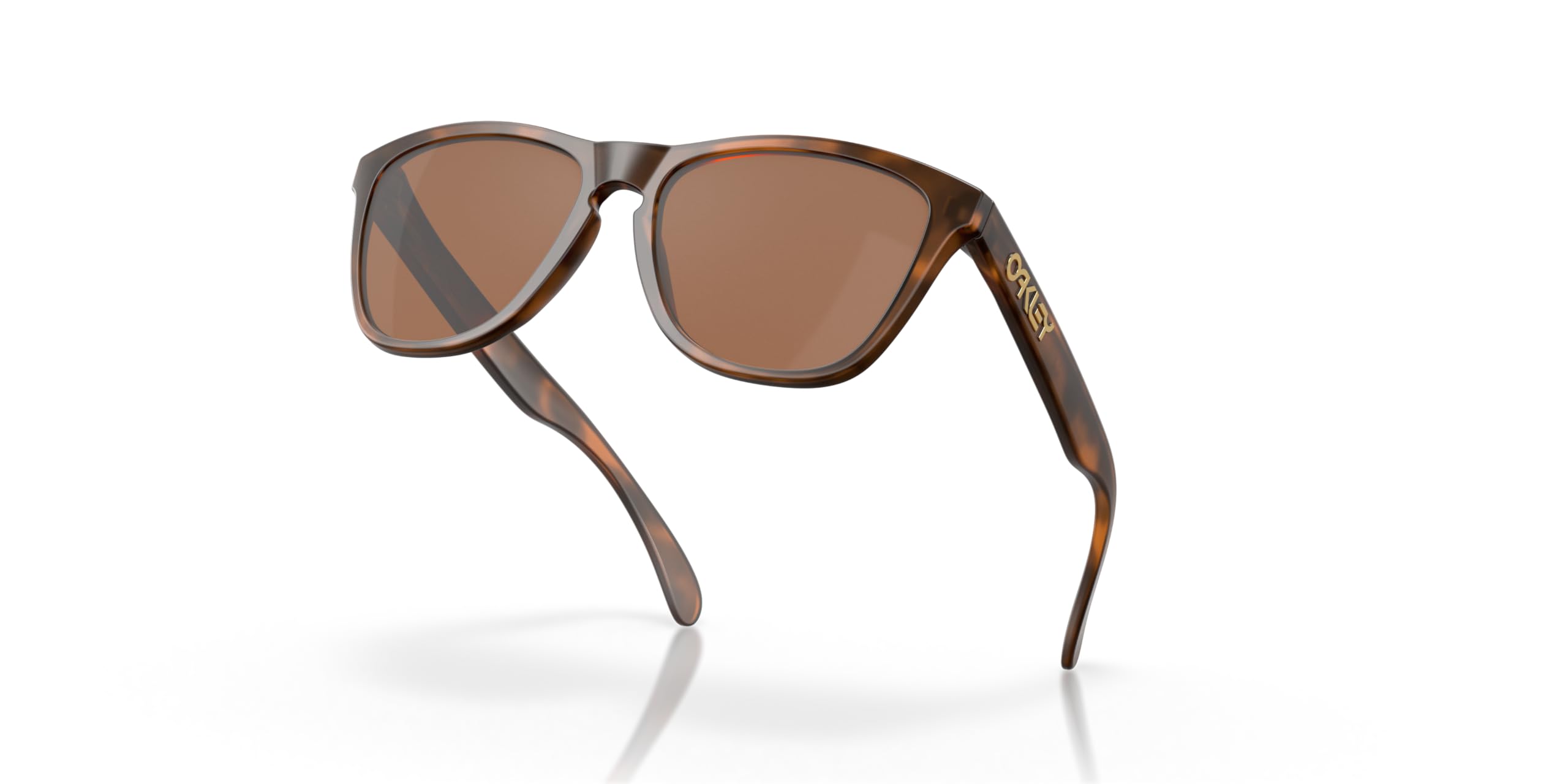 Oakley OO9013 Square Sunglasses, Matte Brown Tortoise/Prizm Tungsten, 55 mm