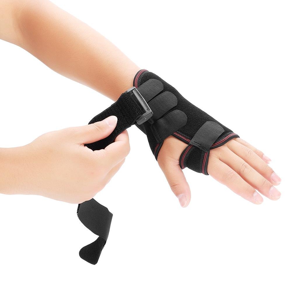 Salmue Wrist Brace for Carpal Tunnel, Adjustable Wrist Support Brace with Splints Right Hand, Compression Hand Support for Injuries, Wrist Pain, Sprain