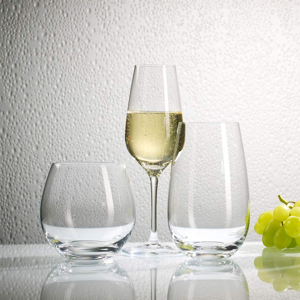 Villeroy & Boch Entree Juice Stemless (Set of 4), Clear