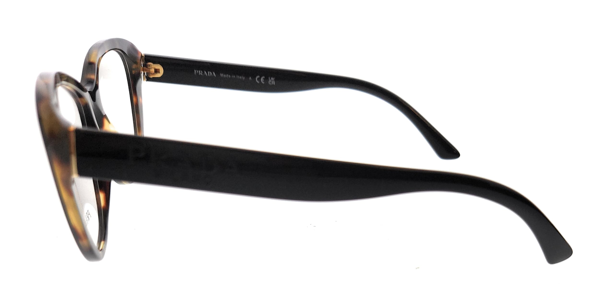 Prada PR 04WV Women's Eyeglasses Black/Medium Havana 54