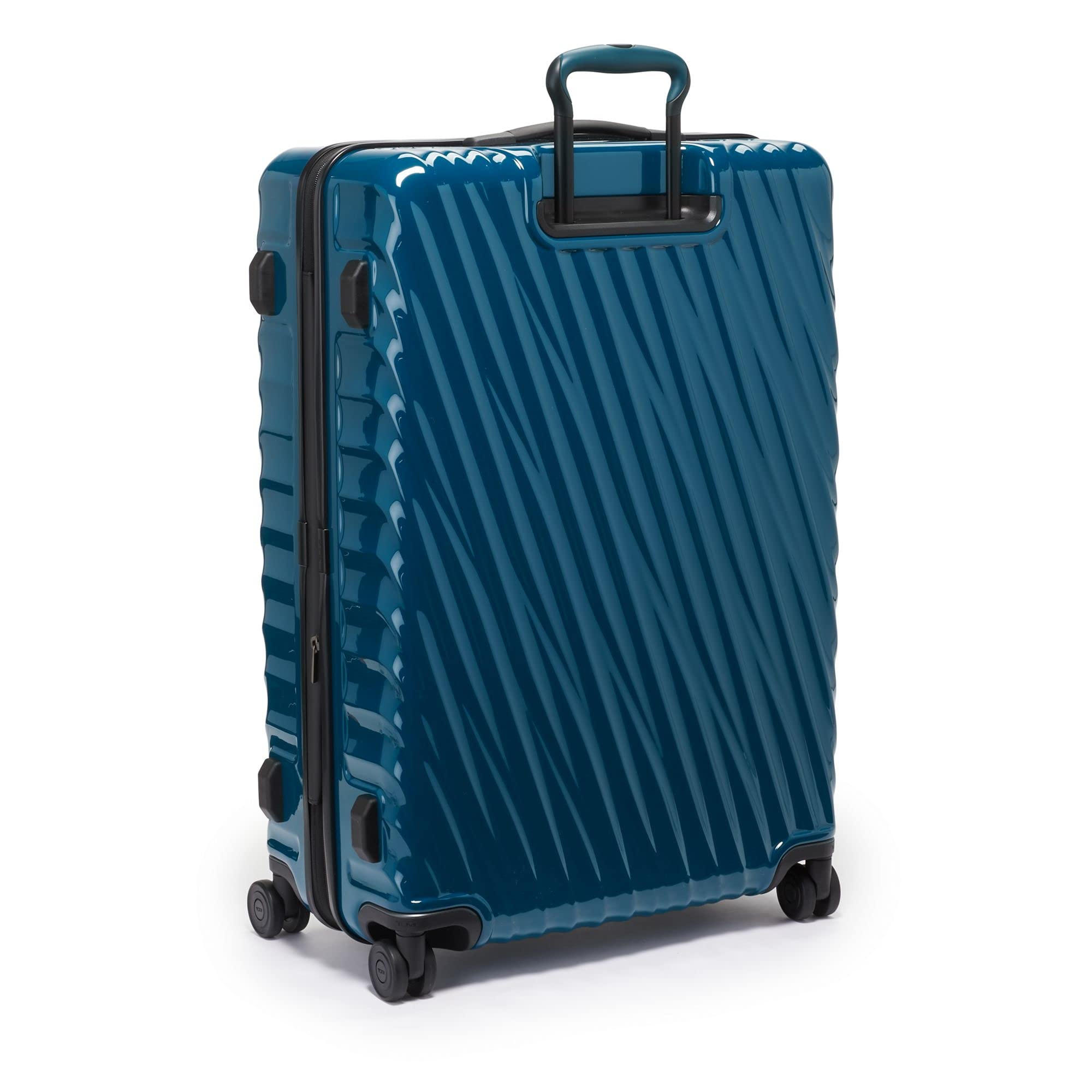 TUMI - 19 Degree Extended Trip Expandable 4-Wheeled Packing Case - Hard Side Suitcase with Spinner Wheels - Spacious International Travel Luggage with Secure Storage - Dark Turquoise
