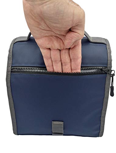 Sturdy Pal Temporarily unavailable - check back soon! Get your Insulated Foldable and Adjustable Size Heavy-Duty Leak Proof Lunch Bag for Men & Women with Utensil Zip Pouch