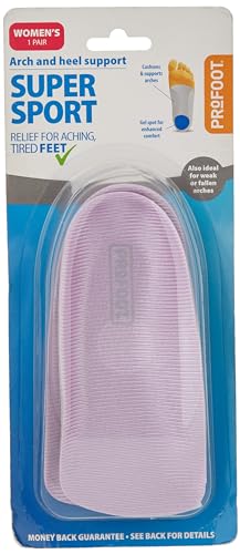 PROFOOT Super Sport Moulded Arch/Heel Support Women - Cushions & Supports Arches - Support Insoles