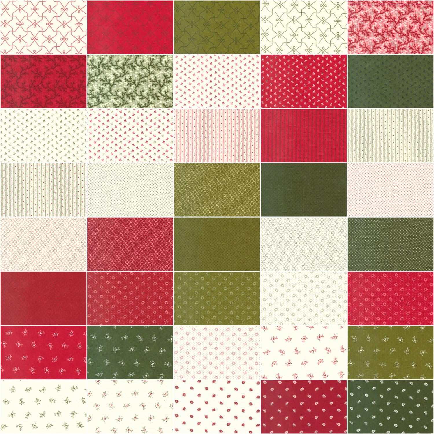 Primitive Gatherings Joyful Gatherings 40 Fat Quarters Moda Fabrics 49210AB