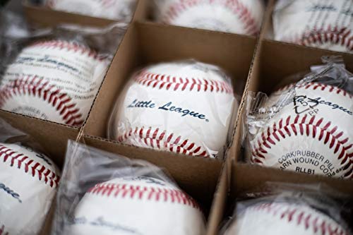 Rawlings | LITTLE LEAGUE Competition Grade Baseballs | RLLB1 | Youth/14U | Game/Practice Use | 12 Count
