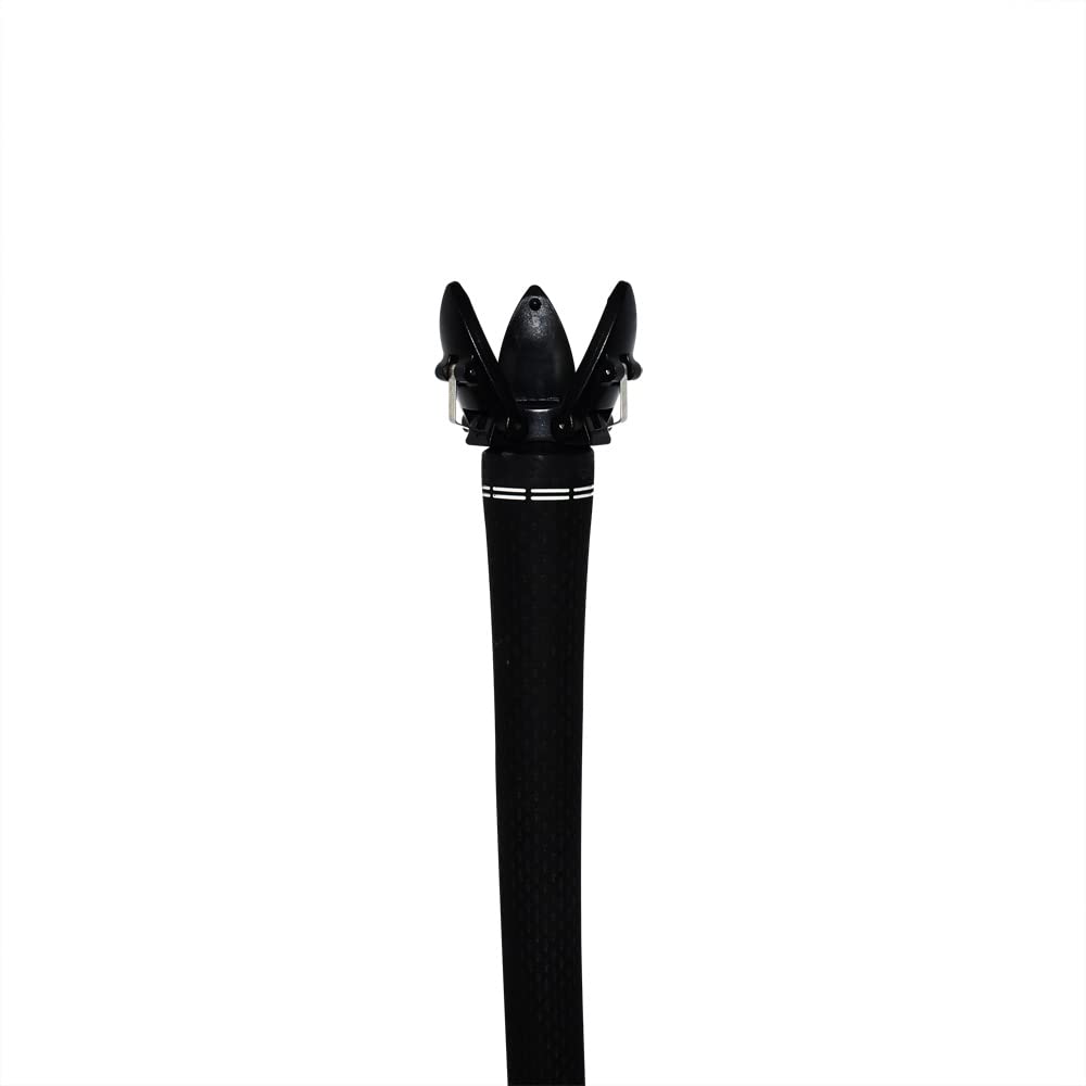 Yuauy 3 x Golf Ball Retriever Grabber Pick Up Back Saver Claw Put On Putter Grip Stainless Steel Spring Never Break Down 3-Prong Golf Accessory