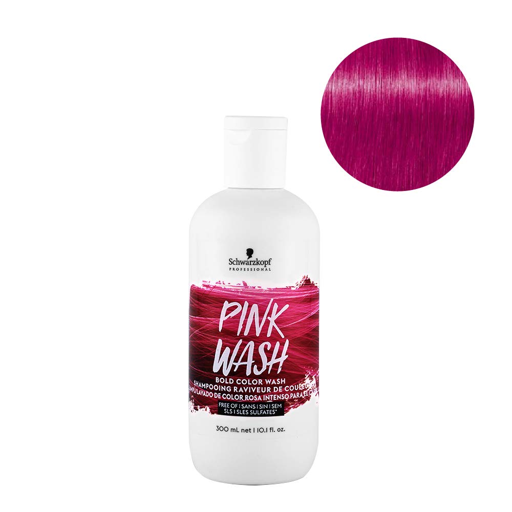 Schwarzkopf Bold Colour Wash Shampoo, Pink, 0.35 kg