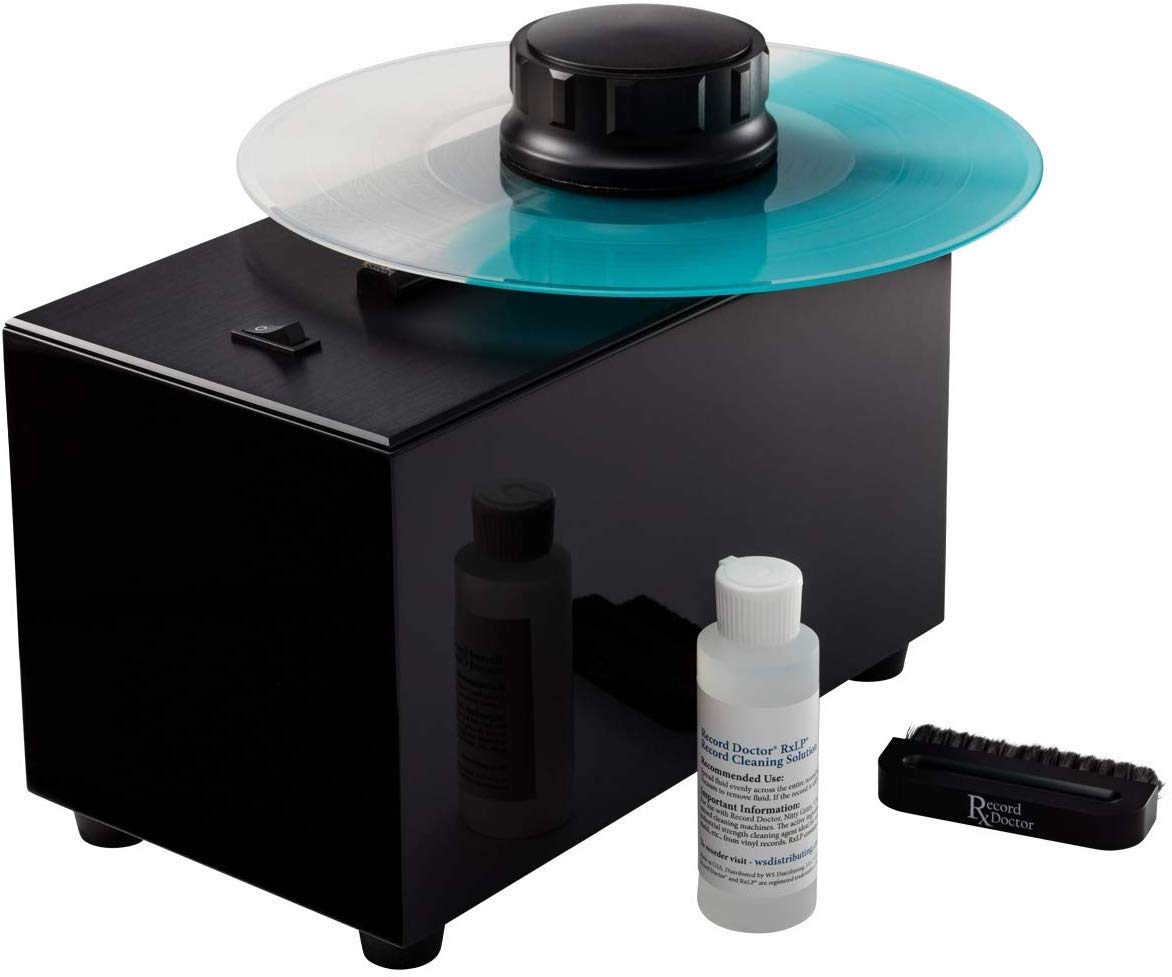 Record Doctor VI High-Performance Vinyl Record Washing Cleaning Machine (Gloss Black)