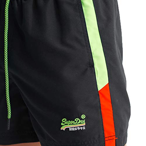 Superdry Mens Beach Volley Swim Shorts Darkest Navy Size L